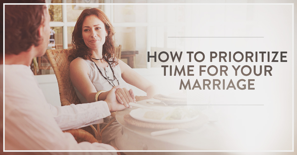 How to Prioritize Time for Your Marriage - SYMBIS Assessment